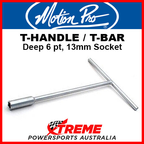 Motion Pro Metric T-Handle T-Bar Socket 13mm, 6pt Socket 08-080096 ...