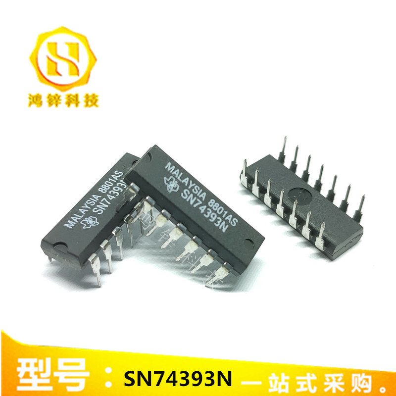 5PCS TI SN74393N TTL DUAL BINARY COUNTER 4 BIT 14 PIN DIP IC | eBay