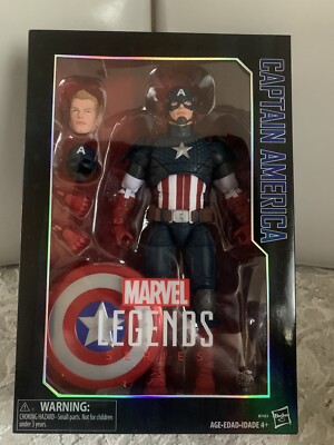 Marvel Legends CAPTAIN AMERICA 12 Inch Action Figure Avengers (NEW ...
