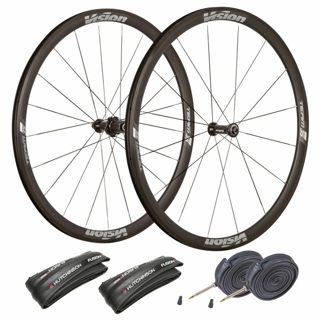 Vision Road Bike / Cycle Team 35 Comp Clincher Wheelset With Tyres and ...