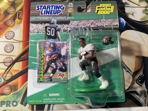 1999-2000 NFL Starting Lineup Warrick Dunn Tampa Bay Buccaneers Nm Mint ...