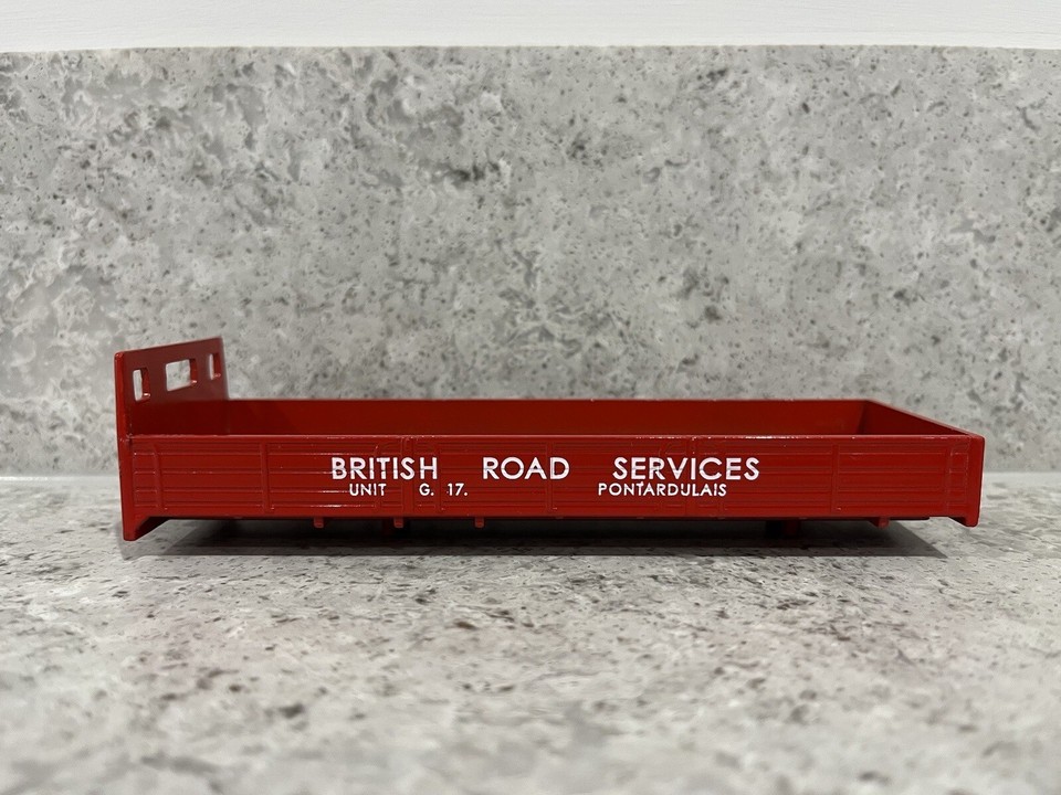 Corgi - Red Dropside Flatbed Truck Body - BRS - Code 3 - 1:50 Scale ...