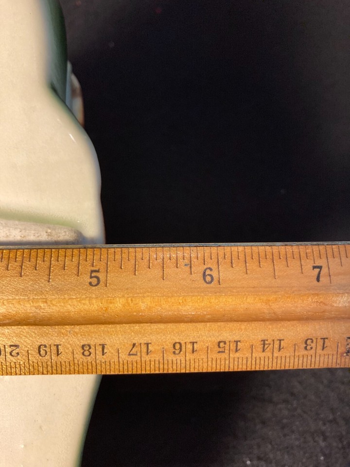 Vtg American Bisque Multicolor Steamboat Planter Glazed Ceramic ...