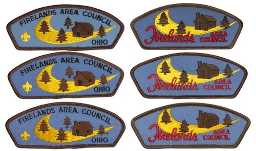 Firelands Area Council OH Lot of 6 CSP Bdr (SA261) | eBay