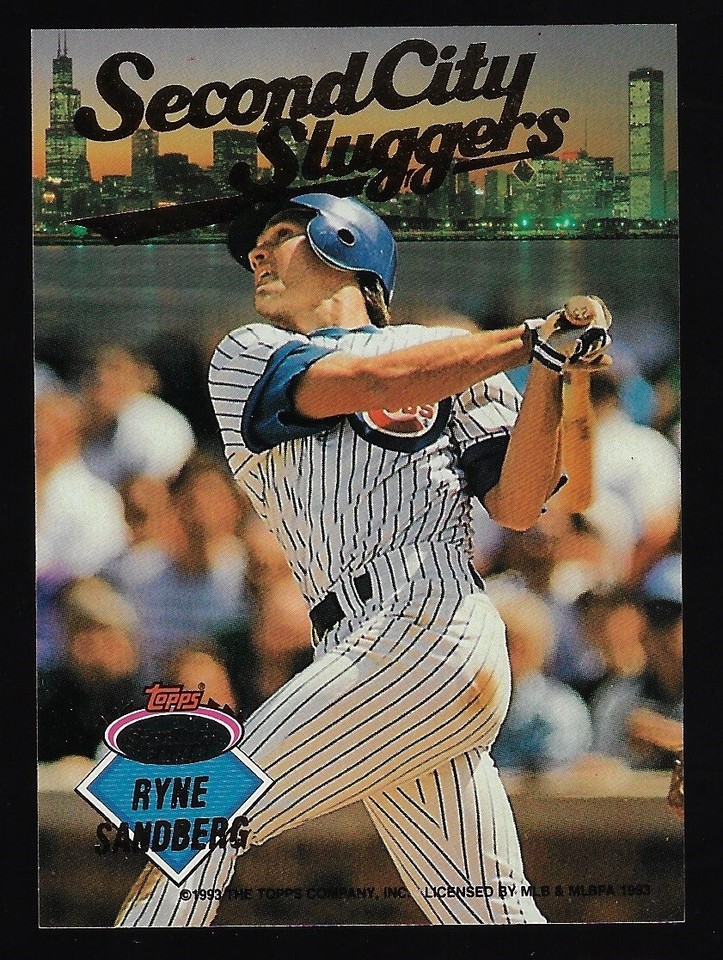 1993 Topps Stadium Club Second City Sluggers - Frank Thomas / Ryne ...