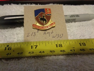 213th Regiment W30 Unit Crest, DI, DUI (DRAW#J7) | eBay