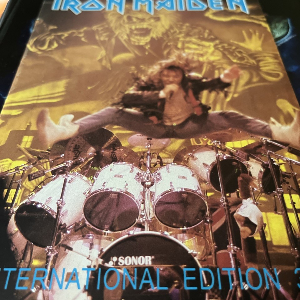 Adrian Smith Iron Maiden Wristband Sweatband Event Uncut FC 33 ...