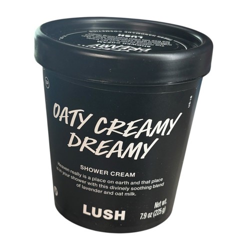 Lush Oaty Creamy Dreamy Shower Cream Oat Milk Lavender Chamomile Rose ...