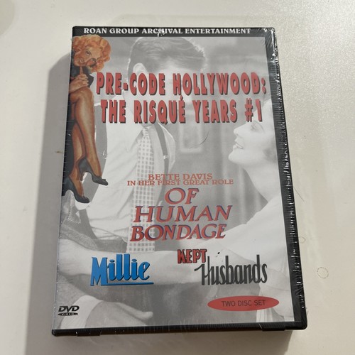 Roan Group DVD Pre-Code Hollywood: The Risque Years #1 Bette Davis New ...