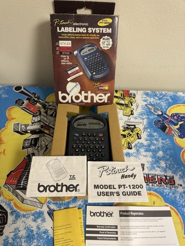 Brother P-touch Labeling System PT-1200 - Includes All Original ...