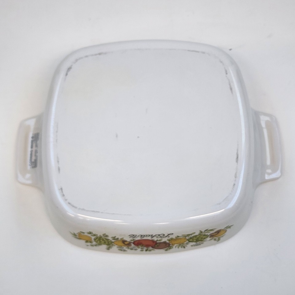 Rare Vintage Corning Ware 1180 MA STAMP L'Echalote A-1-B Spice Of Life ...