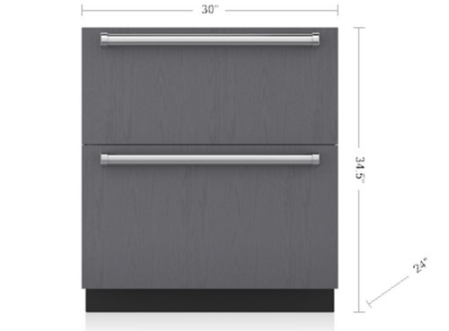 Sub Zero 30” Panel Ready Built-in Refrigerator Drawers - NATIONWIDE ...