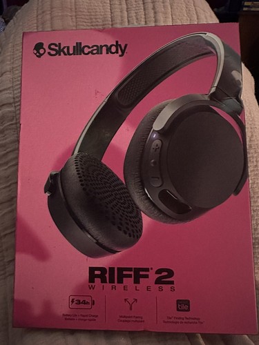 Skullcandy Riff 2 On-Ear Wireless Headphones, 34 Hr Battery New | eBay