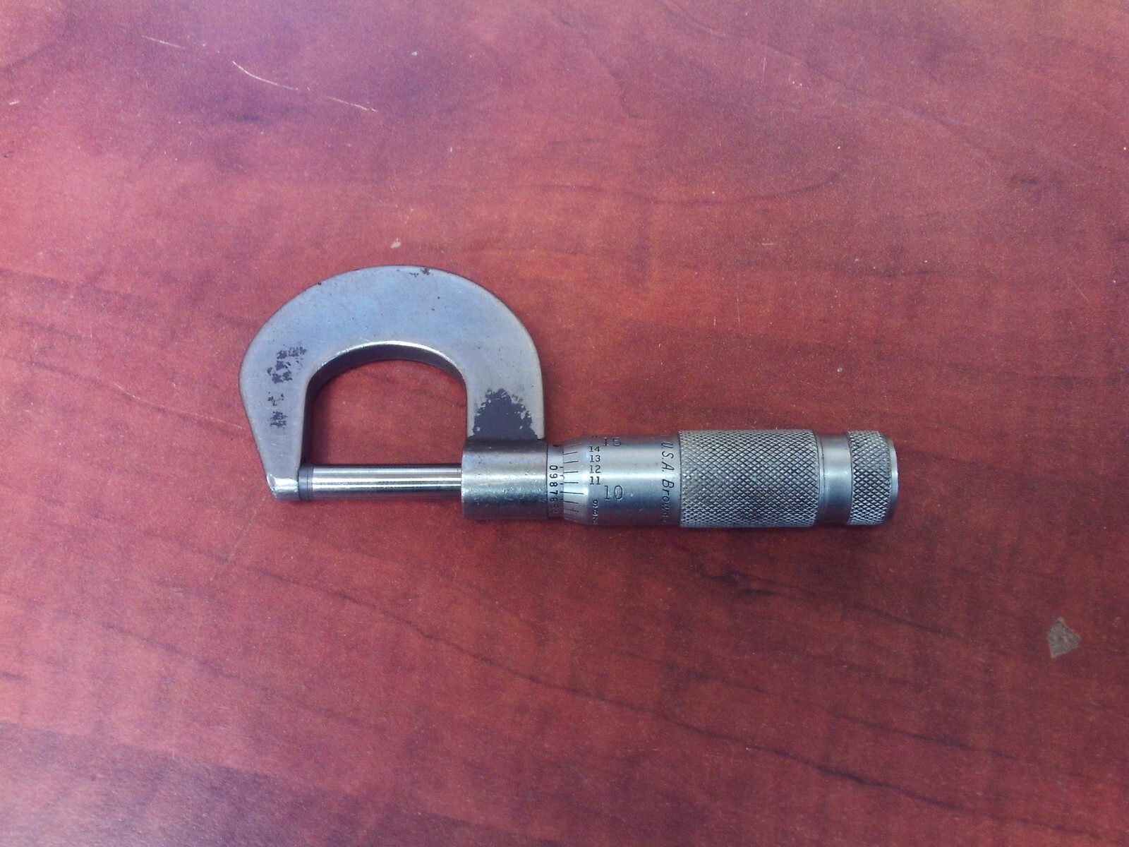 Vintage Brown & Sharp (1 inch.) Micrometer 0" to 1" good Used condition ...