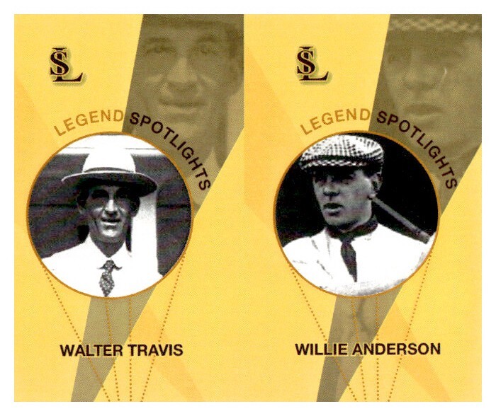 #UL3093 WALTER TRAVIS, WILLIE ANDERSON Uncut Spotlight Card Strip | eBay