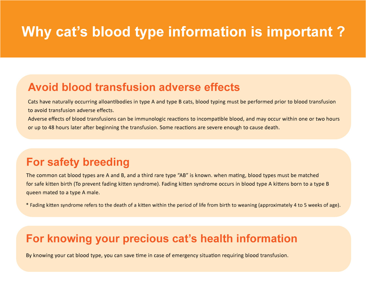 [KABB BIO] Feline AB Blood Typing Rapid Kit, Health Test Kit for Pet ...