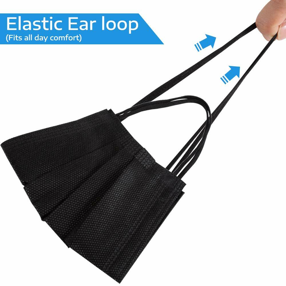 150 PCS Face Mask Mouth & Nose Protector Respirator Masks with Filter ...