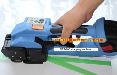 Electric PP/PET Strapping Machine Battery-powered Hand Packing Tool ORT ...