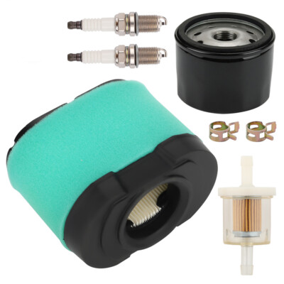 Air Oil Filter Tune Up Service Kit For John Deere Z525E Z375R ZTrak ...