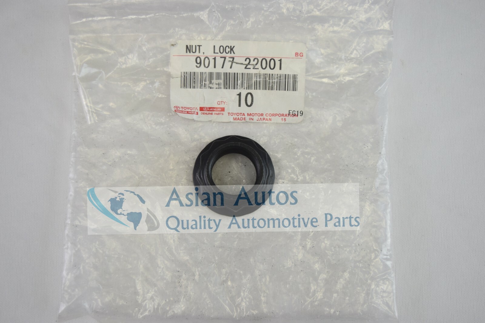 Genuine Toyota Lexus Scion Axle Shaft Lock Nut (Single) 1x 9017722001 ...