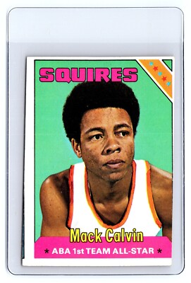 1975-76 Topps ABA All-Stars #227 Mack Calvin Virginia Squires | eBay