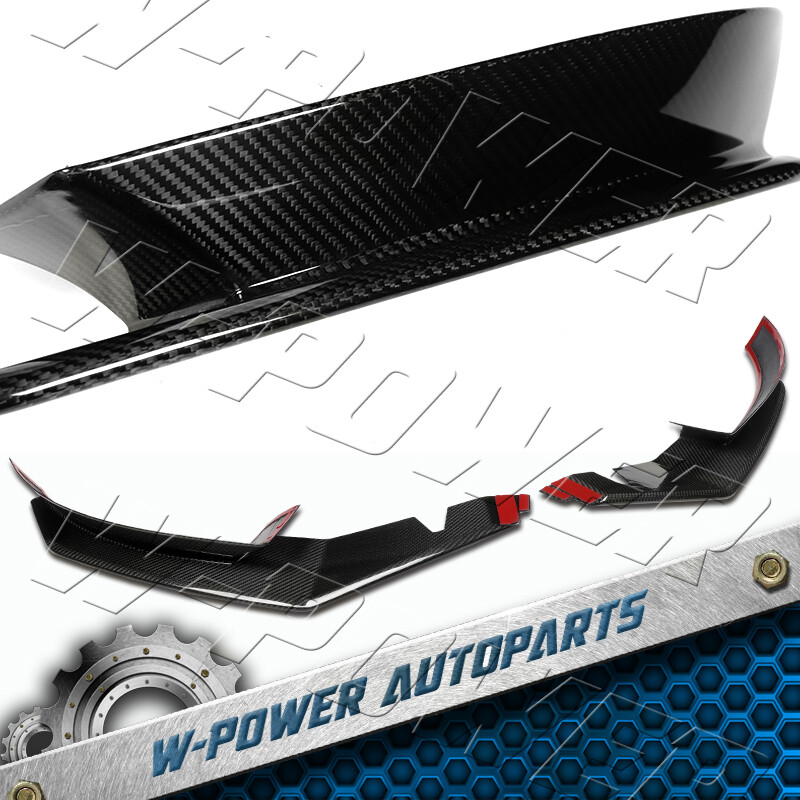 Carbon Fiber For 2004-2008 Mazda RX-8 MS-Style Front Bumper Spoiler Lip ...