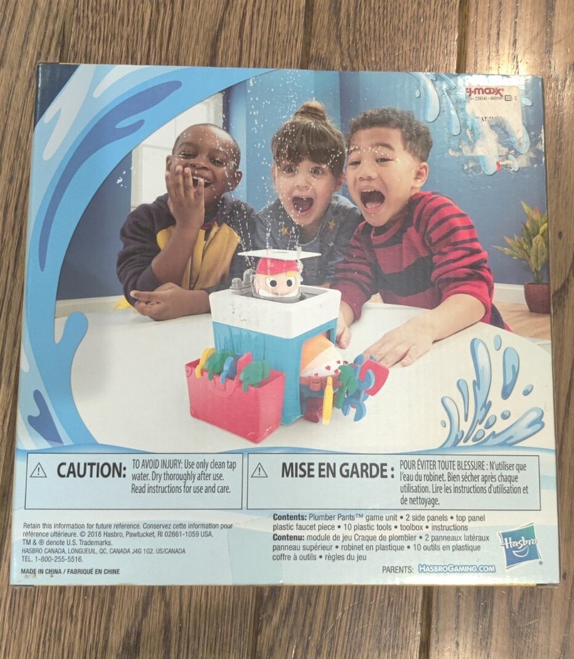 Plumber Pants Hasbro board game Kids games family game night New In Box ...
