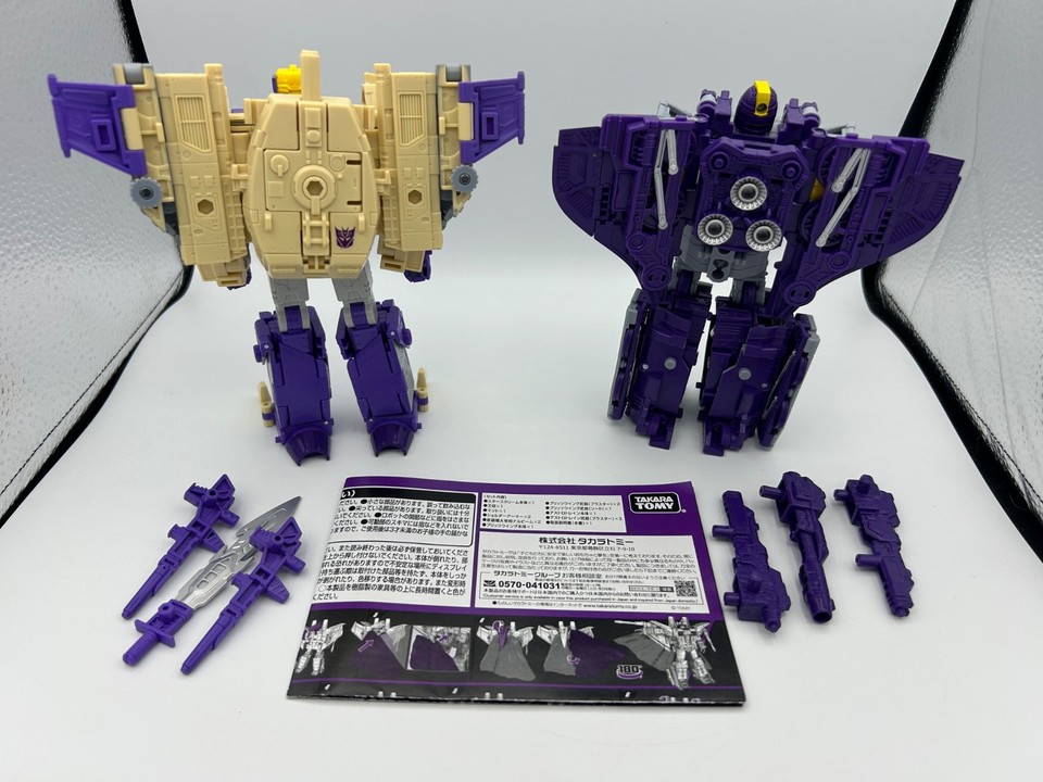 Transformers Triple Takeover Blitzwing & Astrotrain 100% Complete | eBay