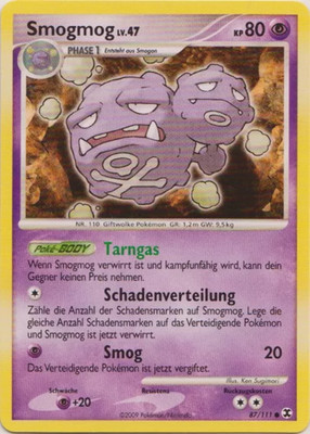 Smogmog / Pokémon / Deutsch / Aufstieg der Rivalen / 87/111 / RR 87 ...