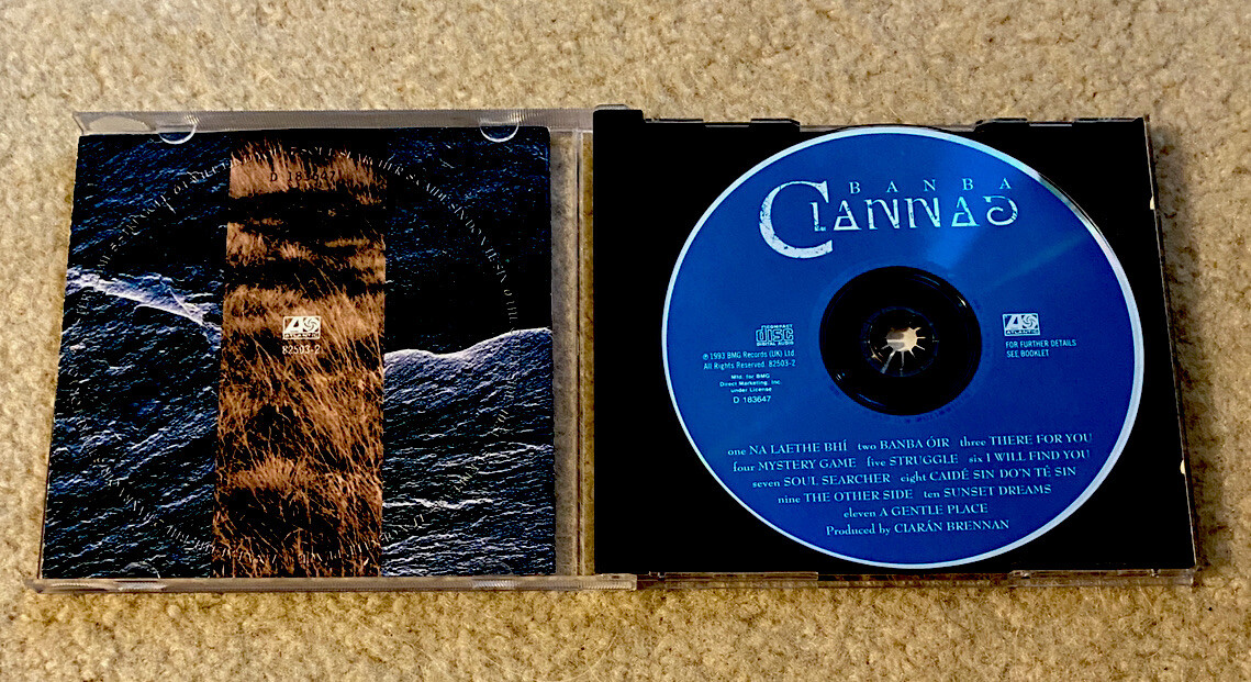 Lot Of 4 CLANNAD CDs Rogha: The Best Of, Banba, Past Present, ANAM ...