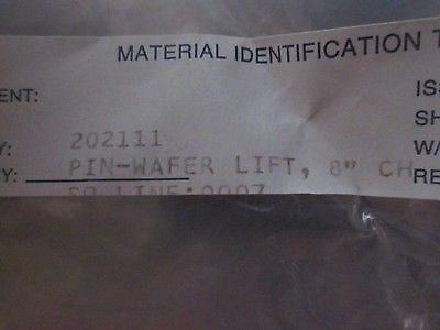 AXCELIS 202111 Pin Wafer Lift, 8" Chuck | eBay