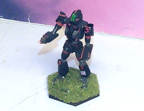 BATTLETECH GALLOWGLAS MECH [WOLF'S DRAGOONS SPIDER] (RAL PARTHA METAL ...