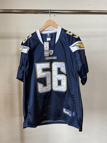 San Diego Chargers #56 Shawne Merriman Reebok On Field Jersey Sz 50 New ...