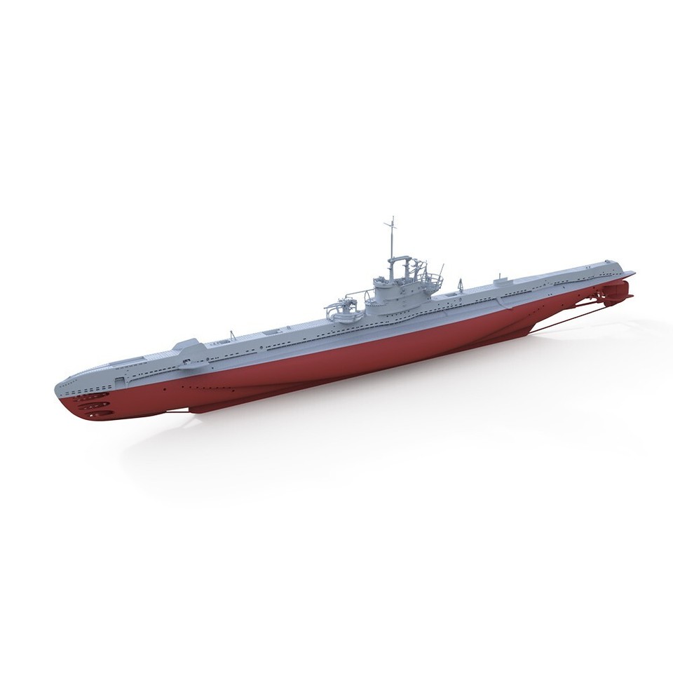 SSMODEL 1/72 956S-A Military Model Kit HMS S Class Submarine Sturdy ...