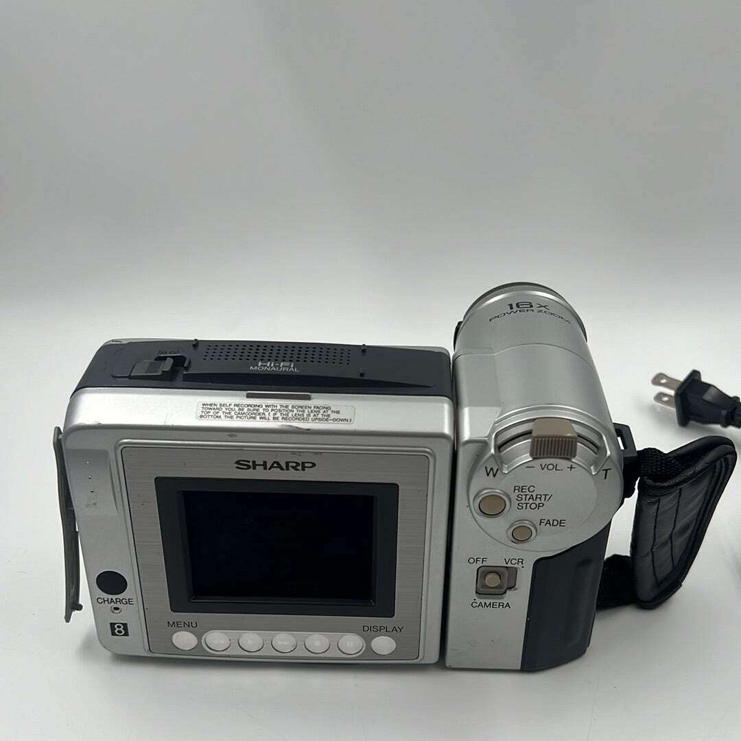 Sharp VL-A110 8mm Video8 Camcorder VCR Player Camera Video Transfer | eBay