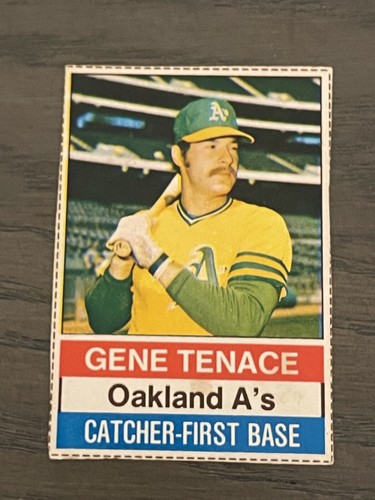 1976 Hostess All-Star Team Gene Tenace #122 Oakland Athletics | eBay