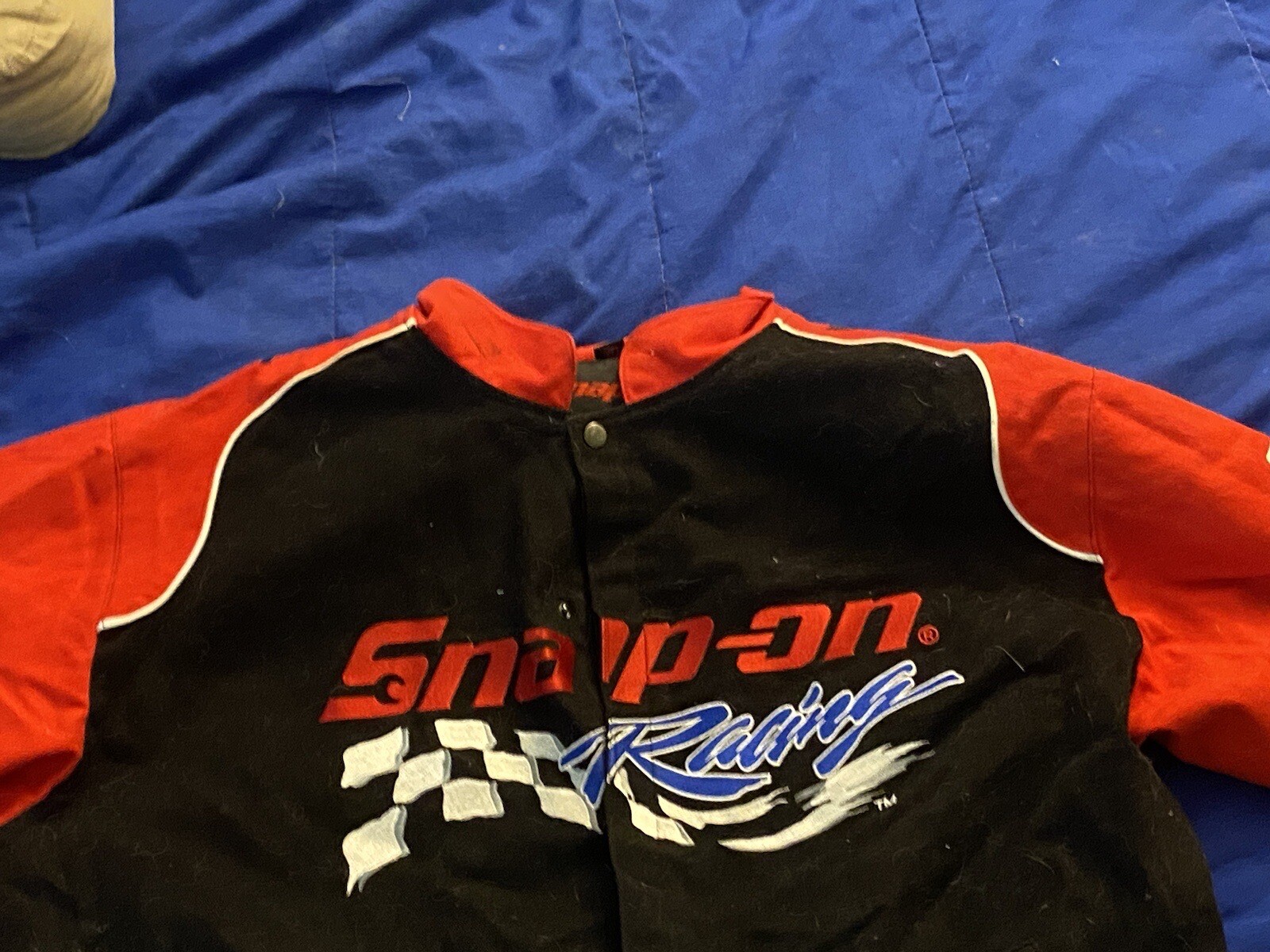 1990 vintage snap on jacket large - Gem