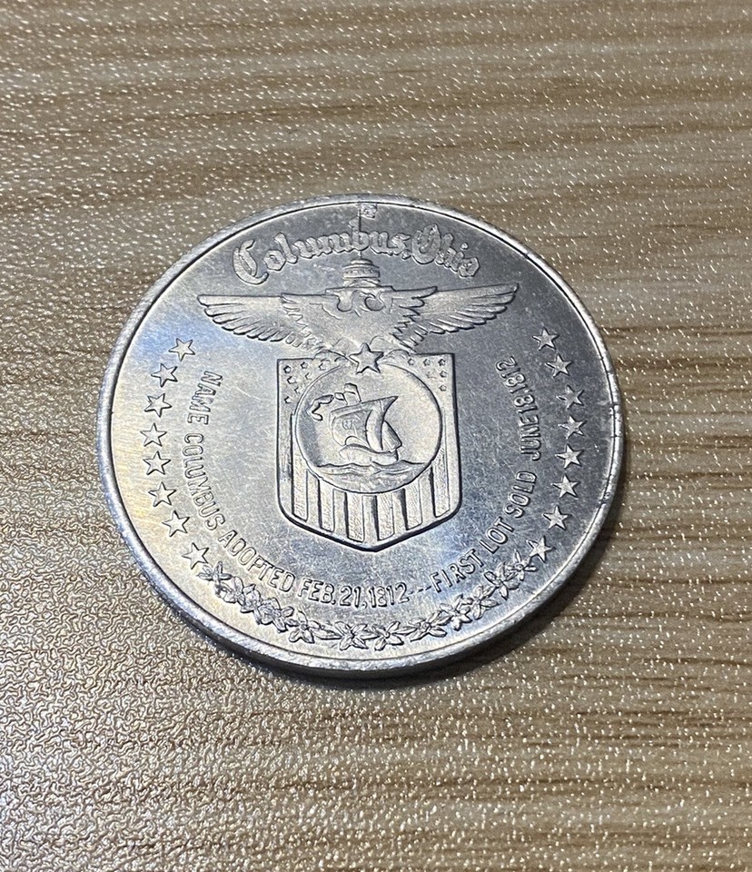 1812-1962 Columbus Ohio Sesquicentennial Token Free Shipping | eBay