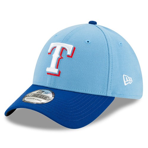 Men's New Era Light Blue Texas Rangers Alternate 2 Team Classic ...
