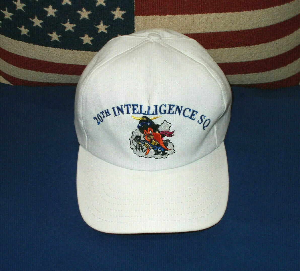 USAF AF 20TH INTELLIGENCE INTEL SQUADRON OFFUTT YOSEMITE SAM ADJUSTABLE ...
