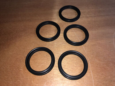 (5) 324 Quad O-Ring Seal Square Quattro X-ring 1-3/4” OD 1-3/8” ID 3-16 ...