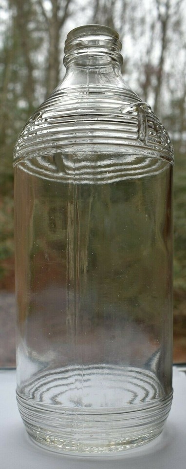 Embossed Glass Texize Bottle Ringed Knox Glass Antique Vintage | eBay