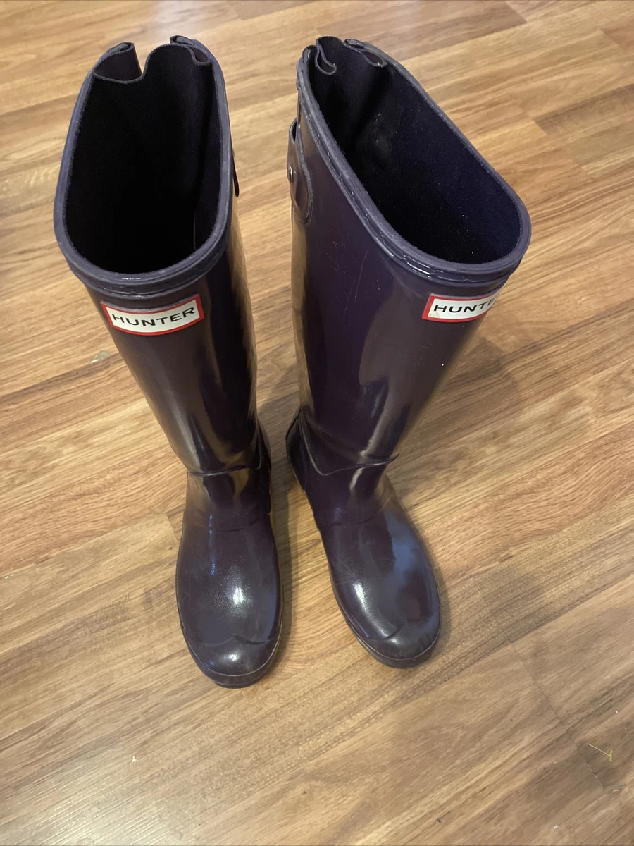 Aubergine Hunter Boots