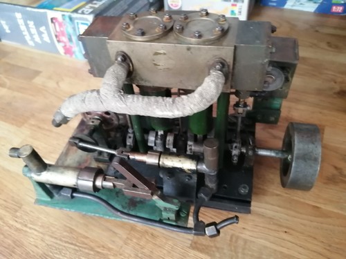Compound Live Steam Marine Model Engine Possible STUART. | eBay