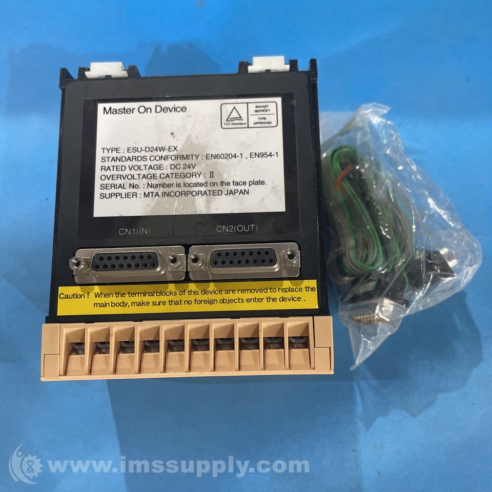 MTA Japan ESU-D24W-EX Safety Control Unit 2219 | eBay
