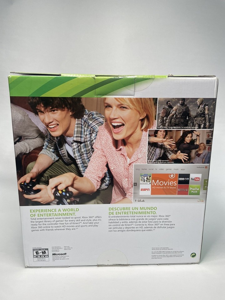 Microsoft Xbox 360 4 GB Black Console Brand New Sealed | eBay