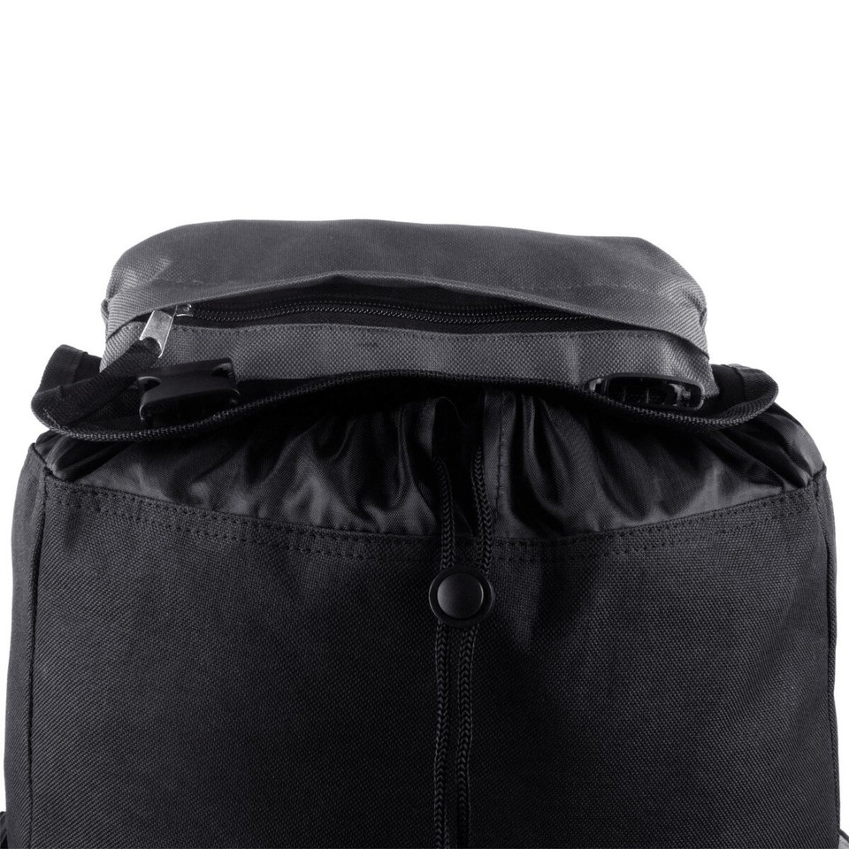 Mens Boys Black/Grey Backpack by RED X ® Rucksack School College Uni ...