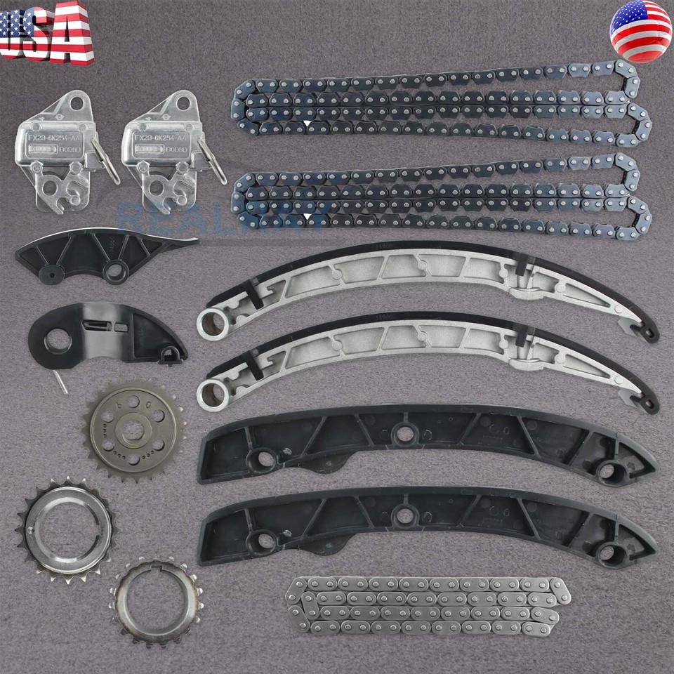 Timing Chain Kit Set for Jaguar F-Pace F-Type XE XJ XF XKR XKR-S 3.0L ...