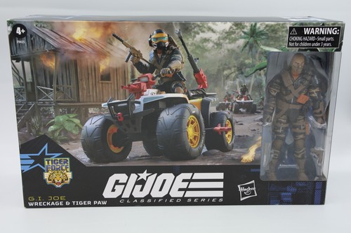 Hasbro TIGER PAW w/ WRECKAGE GI Joe Classified #137 Tiger Force TARGET ...