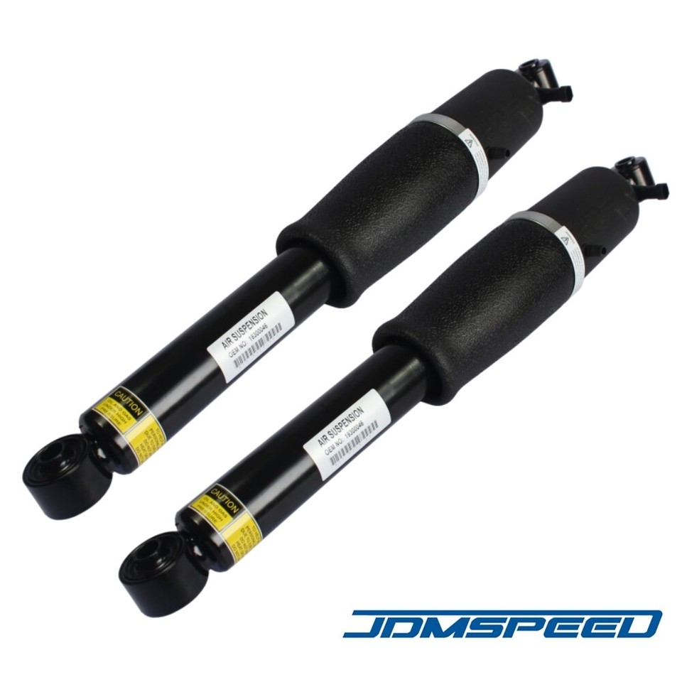 Pair Rear Air Suspension Shocks & Compressor Fits Yukon Escalade ...
